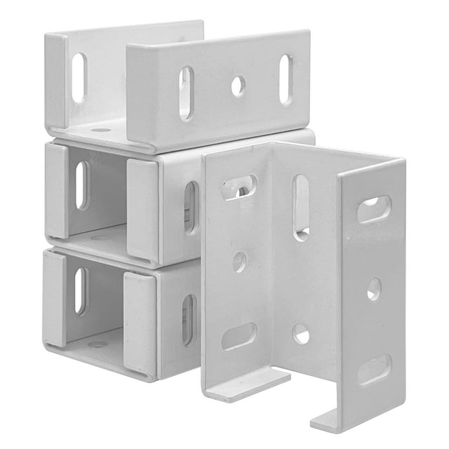 OHIY Rail Brackets for Vinyl Fencing, Heavy Duty, Aluminum Fence ...
