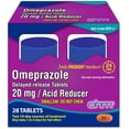 Ohm Omeprazole Delayed-Release Tablets, 20mg Acid Reducer, Treats ...
