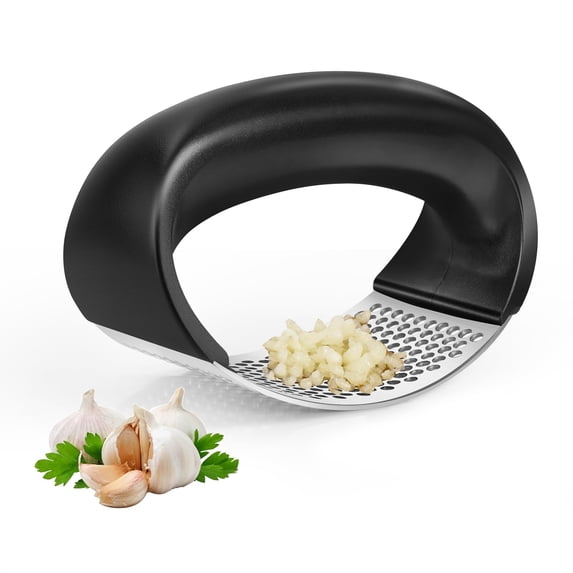 OHOB-COOL 304 Stainless Steel Garlic Press Rocker - Premium Stainless ...