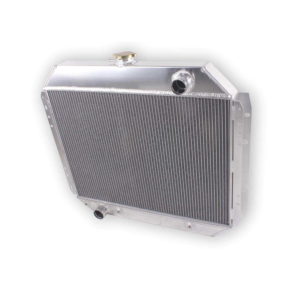 OHOB-COOL 62mm 4 Row Cooling Aluminum Radiator for 1966-1979 FO RD F ...