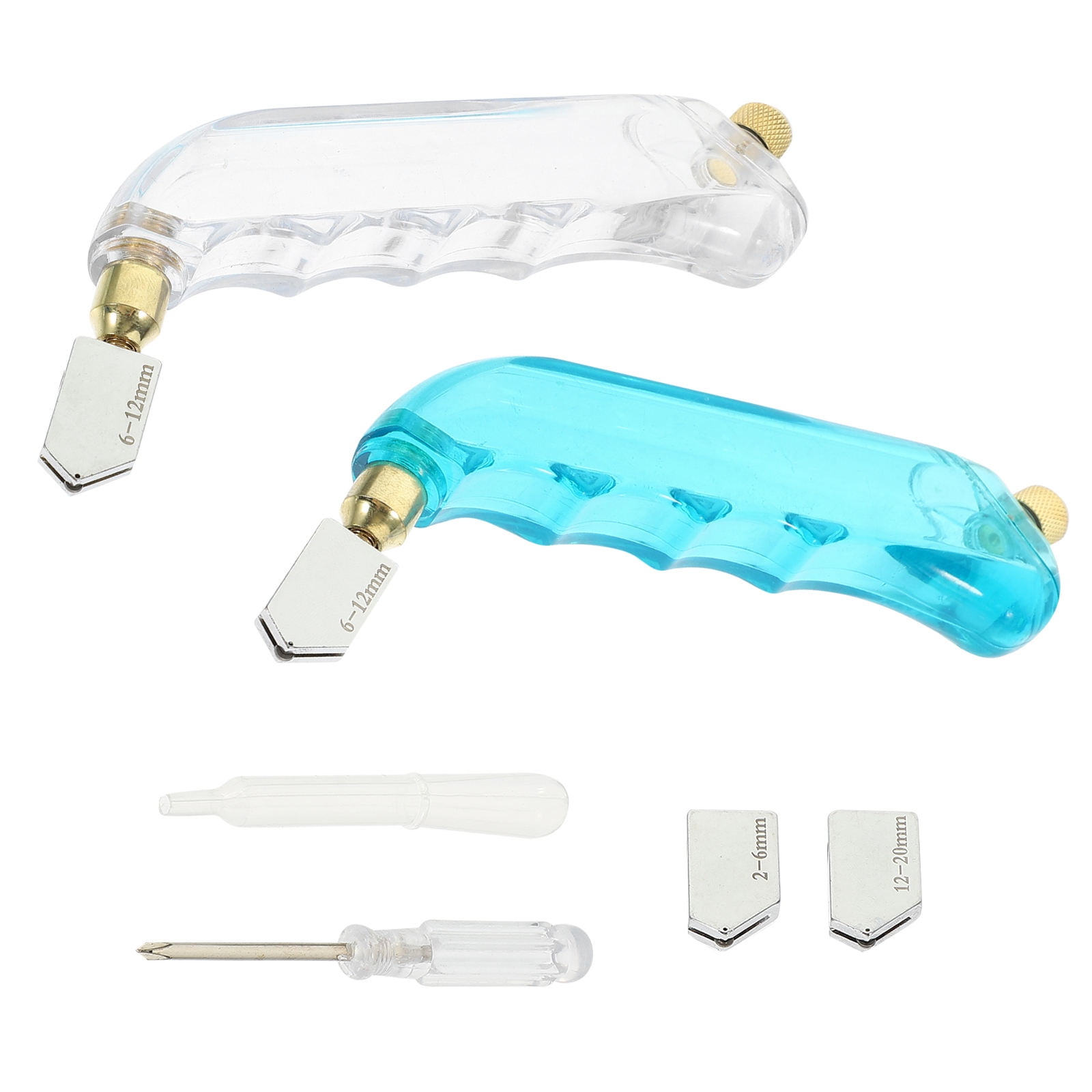 OHOIOLLA 1 Set Oil Feed Glass Cutter Stained Glass Making Kit Diy ...