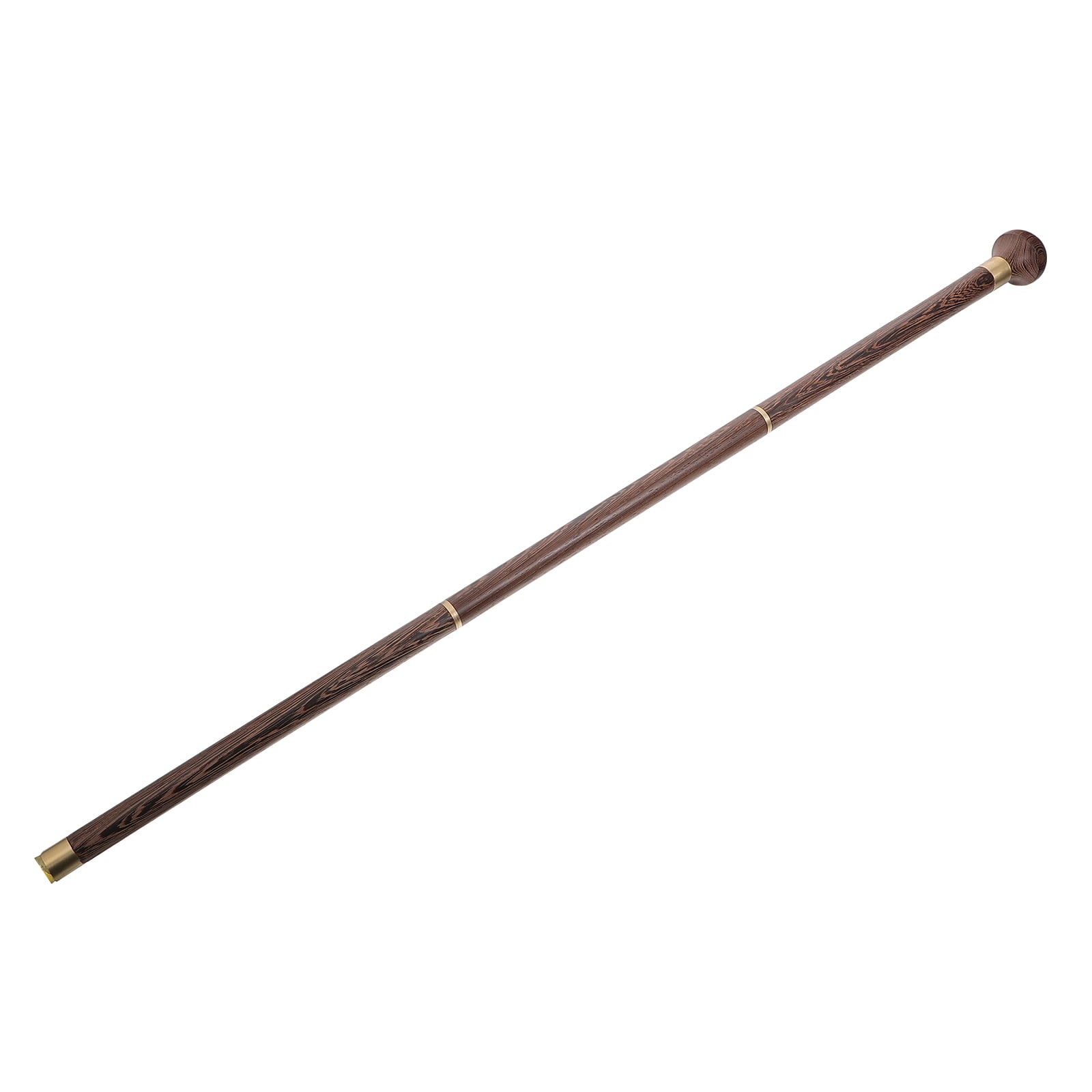 OHOIOLLA 1 Set Portable Brown Stick Shape Walking Stick for Disabled ...
