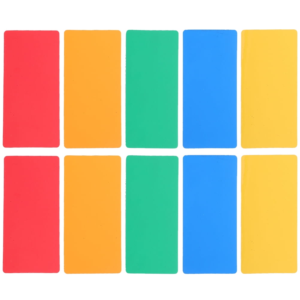 OHOIOLLA 10Pcs Green Magnetic Memo Tags for Whiteboard 2.8x1.6x0.02In ...