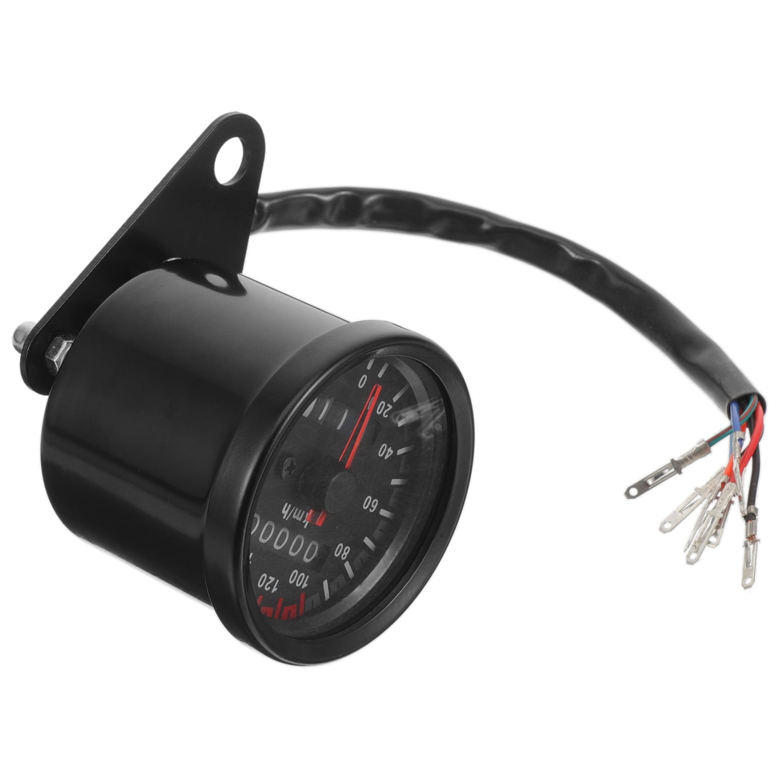 OHOIOLLA 1Pack Metal Black Round Speedometer for Dirt Bike with ...