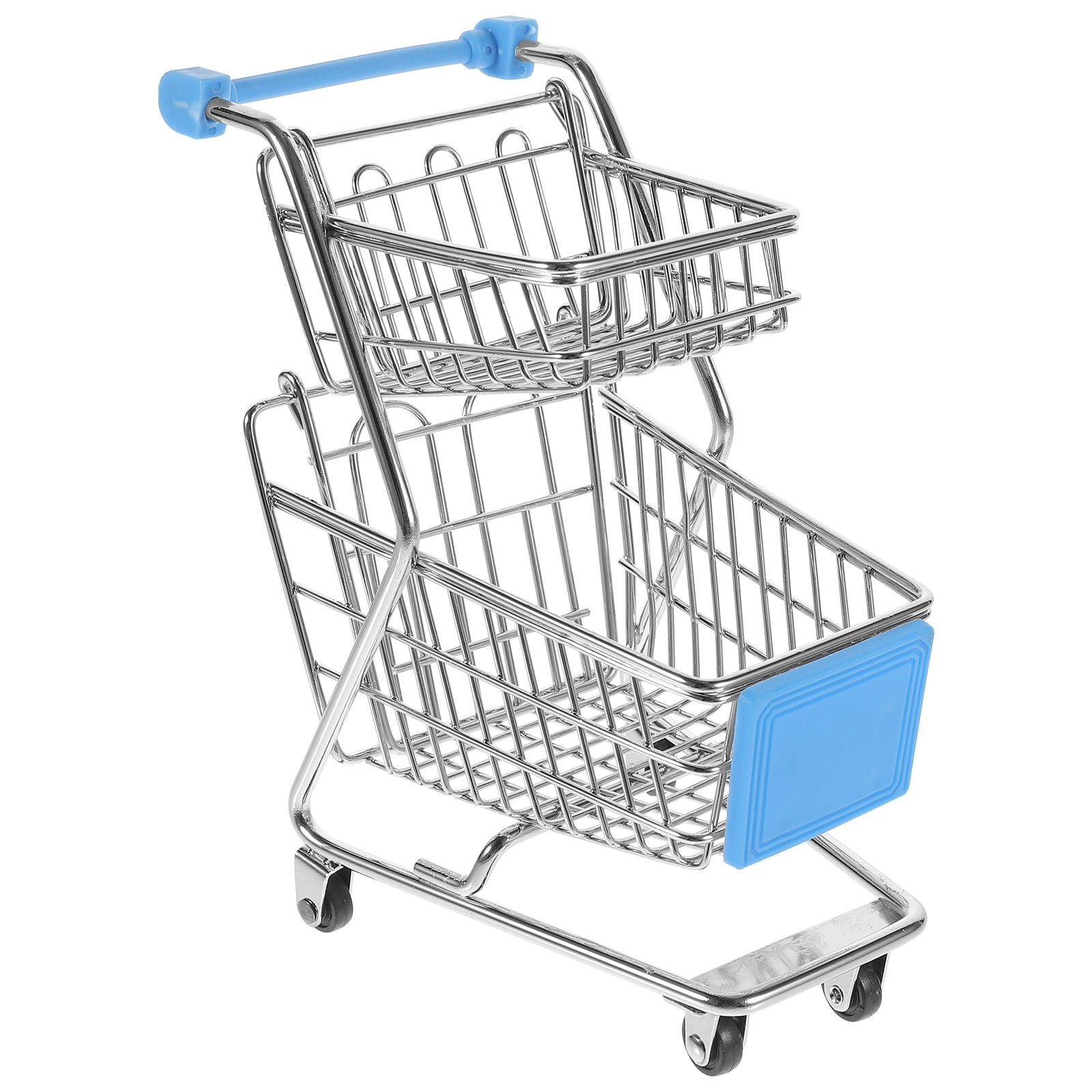 OHOIOLLA 1Pack Miniature Shopping Cart Small Cart With Wheels For ...