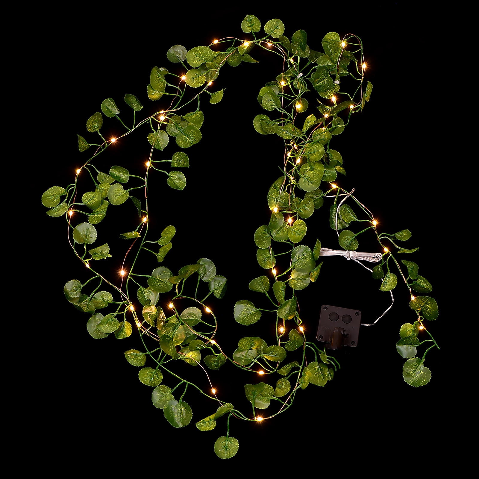 OHOIOLLA 1Pc Leaf Rattan String Light for Outdoor Solar General Users ...