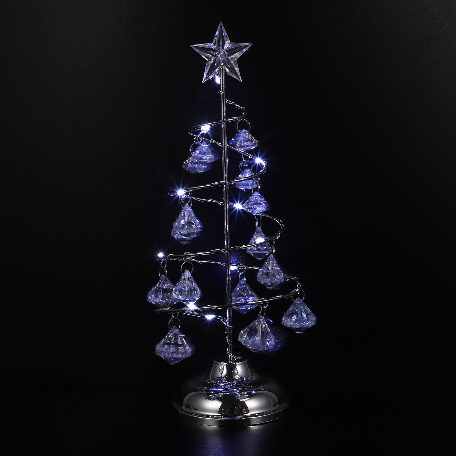 OHOIOLLA 1Pcs Tabletop Tree Light Christmas Tree Night Light For ...