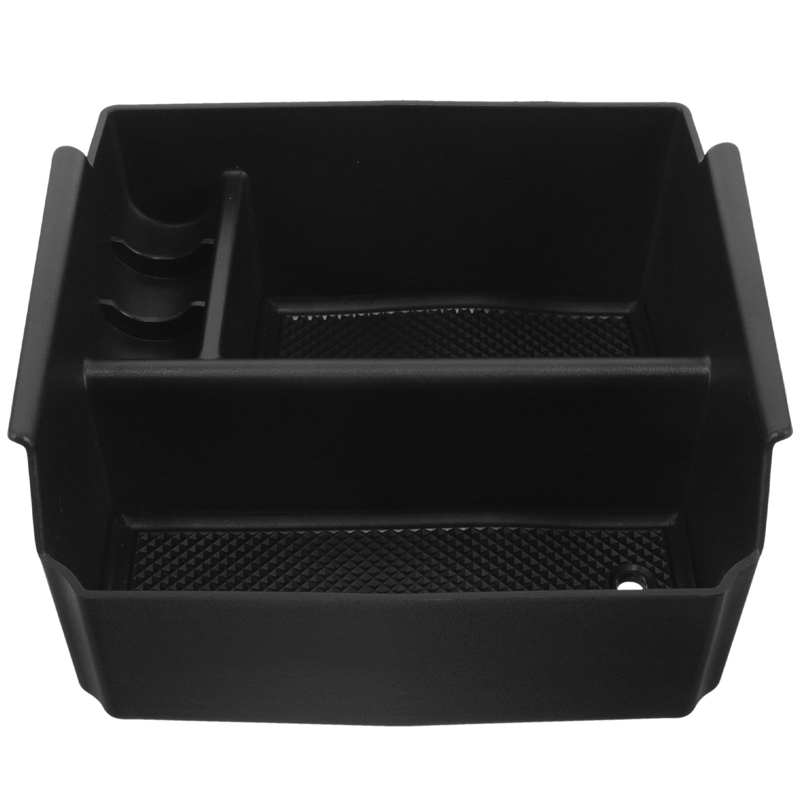 OHOIOLLA 1Set Car Central Armrest Storage Box Black ABS Rectangular for ...