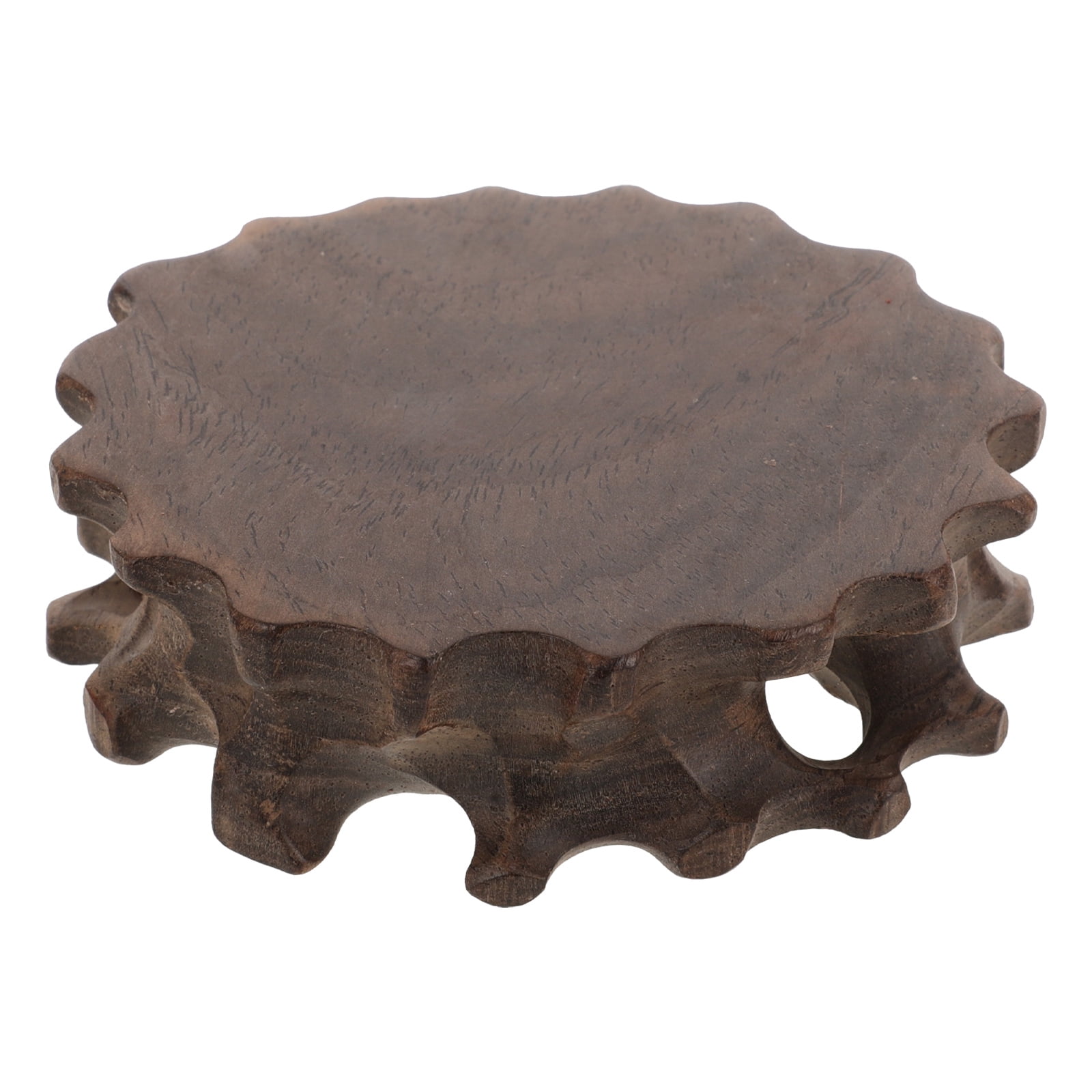 OHOIOLLA 1Set Mini Wood Pedestal Display Stand for Statue Home and ...
