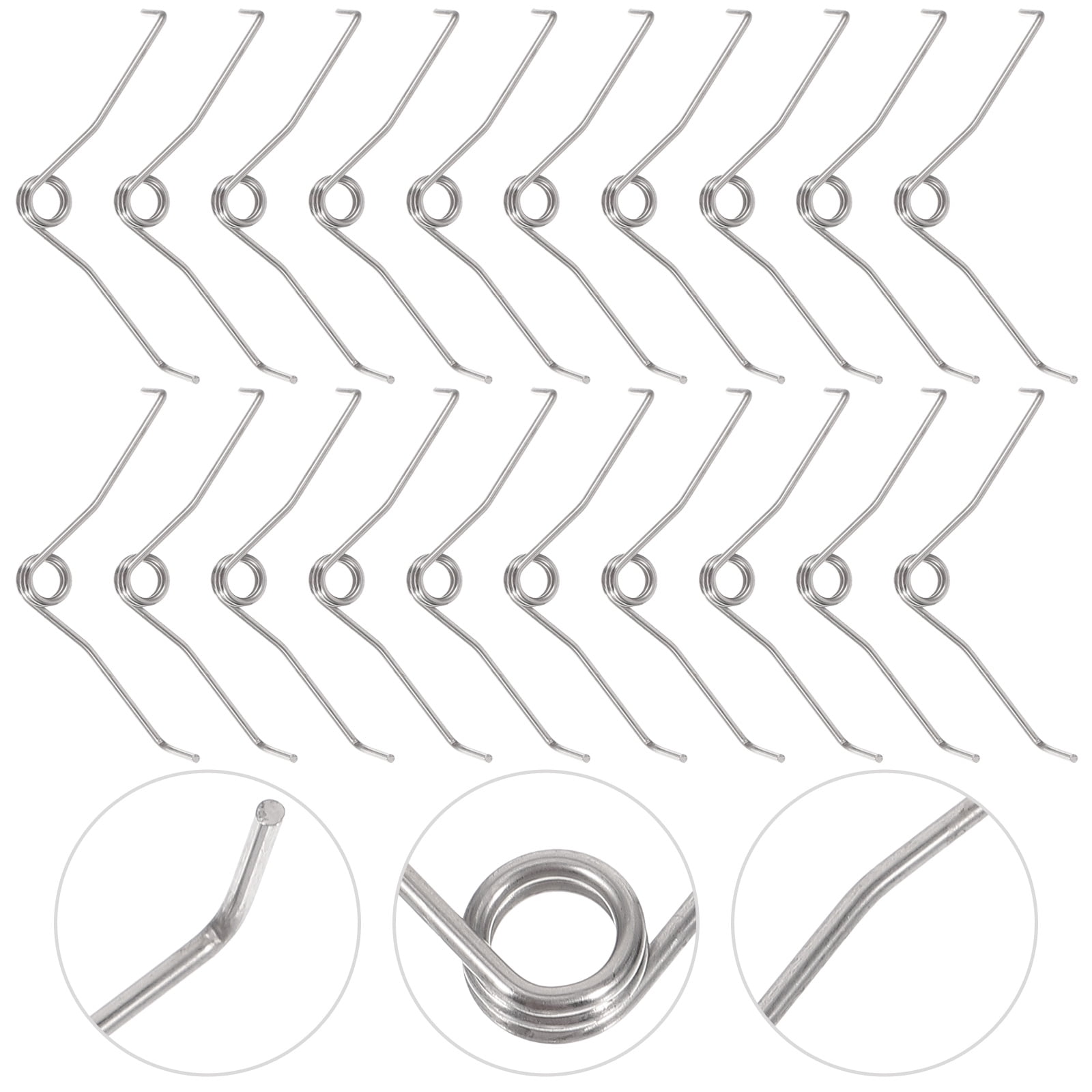 OHOIOLLA 20Pack Coil Spring Right Bent Ergonomic Design for Hand Pruner ...