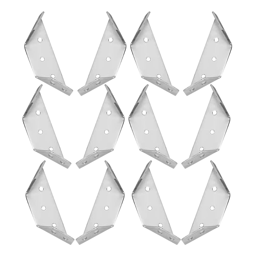 OHOIOLLA 20Pack Universal Furniture Corner Connectors Triangle Shape 6 ...