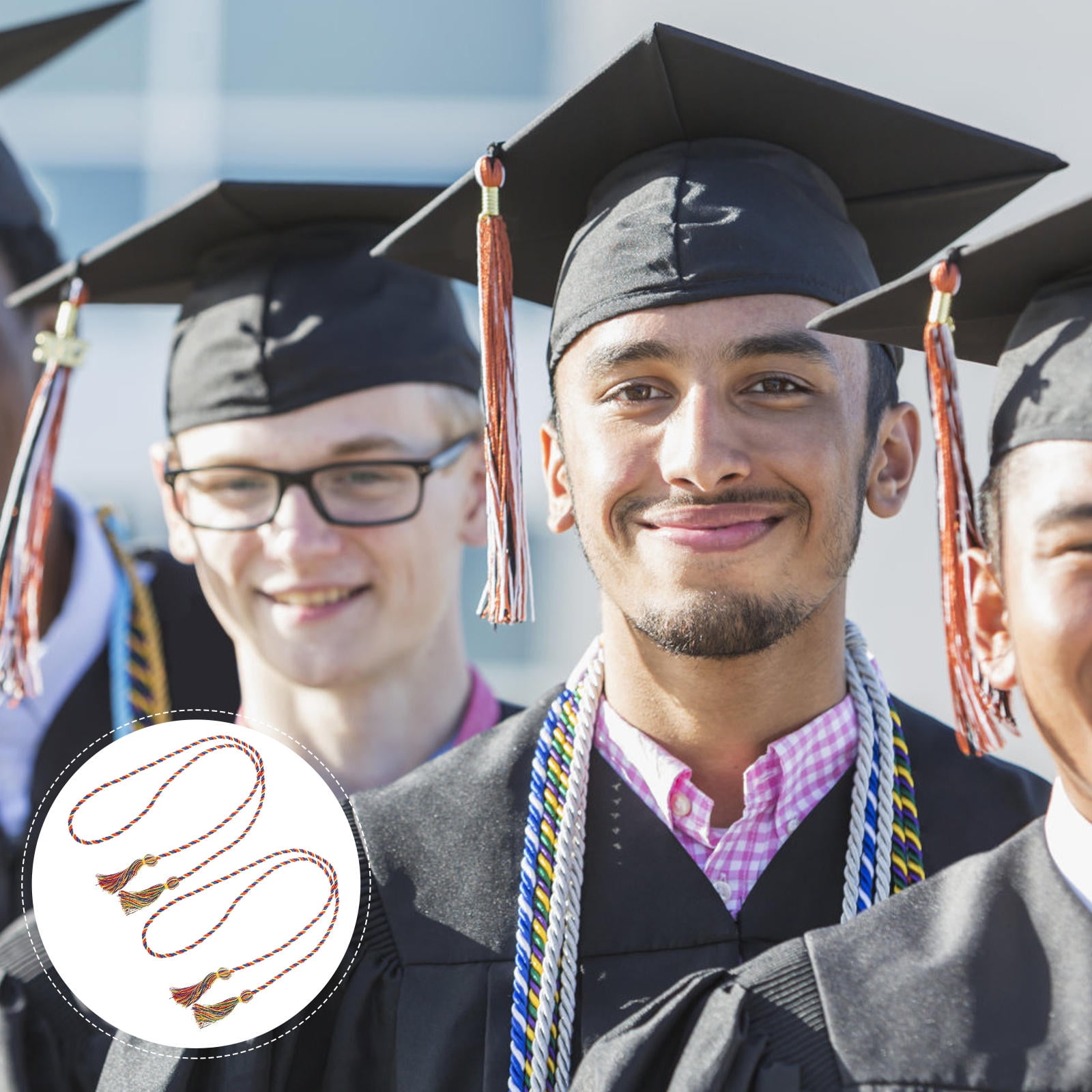 OHOIOLLA 2Pcs Tassel for Graduation Gown Multi Color Pendant Shape ...