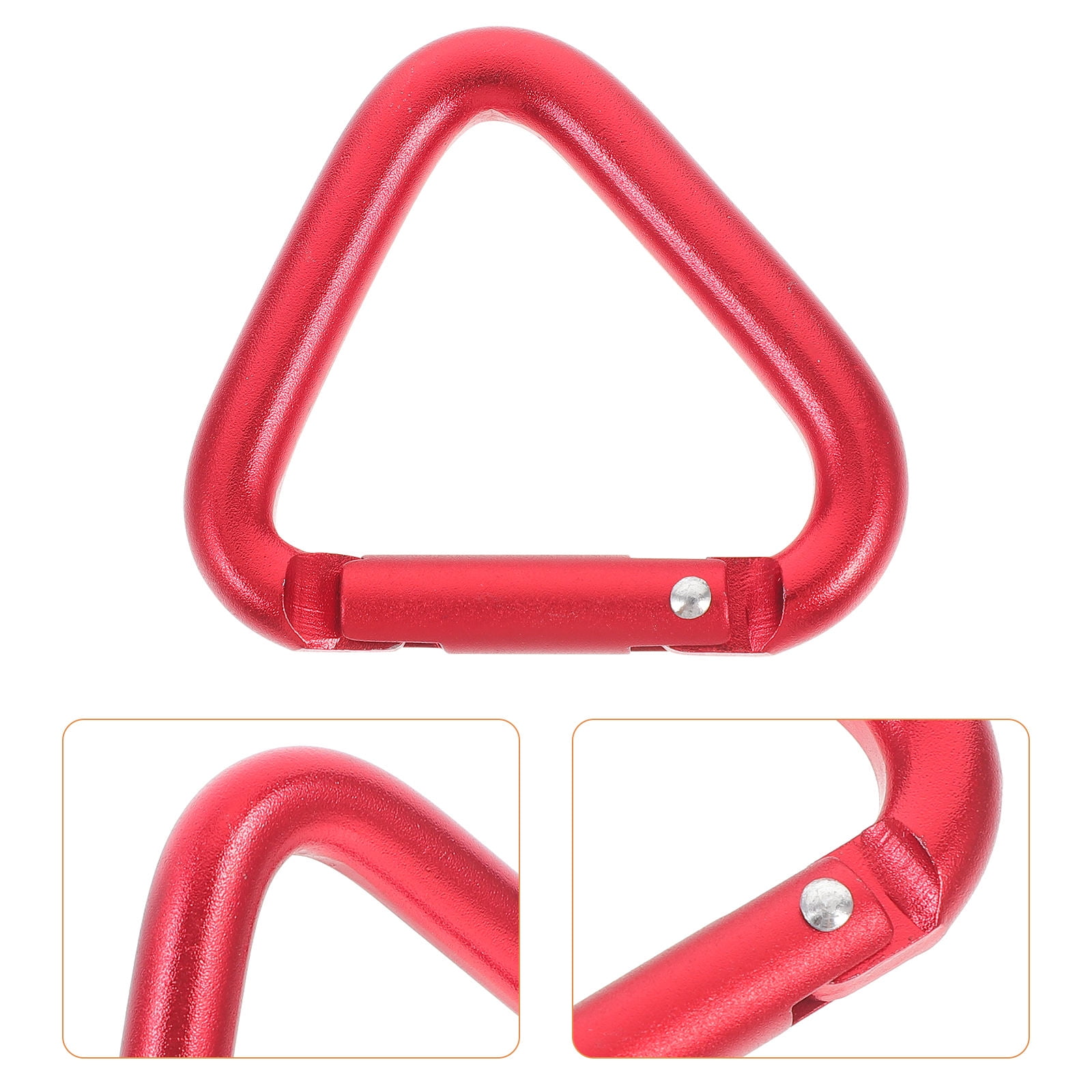 OHOIOLLA 4Pcs Heavy Duty Carabiner Clips for Climbing and Camping with ...