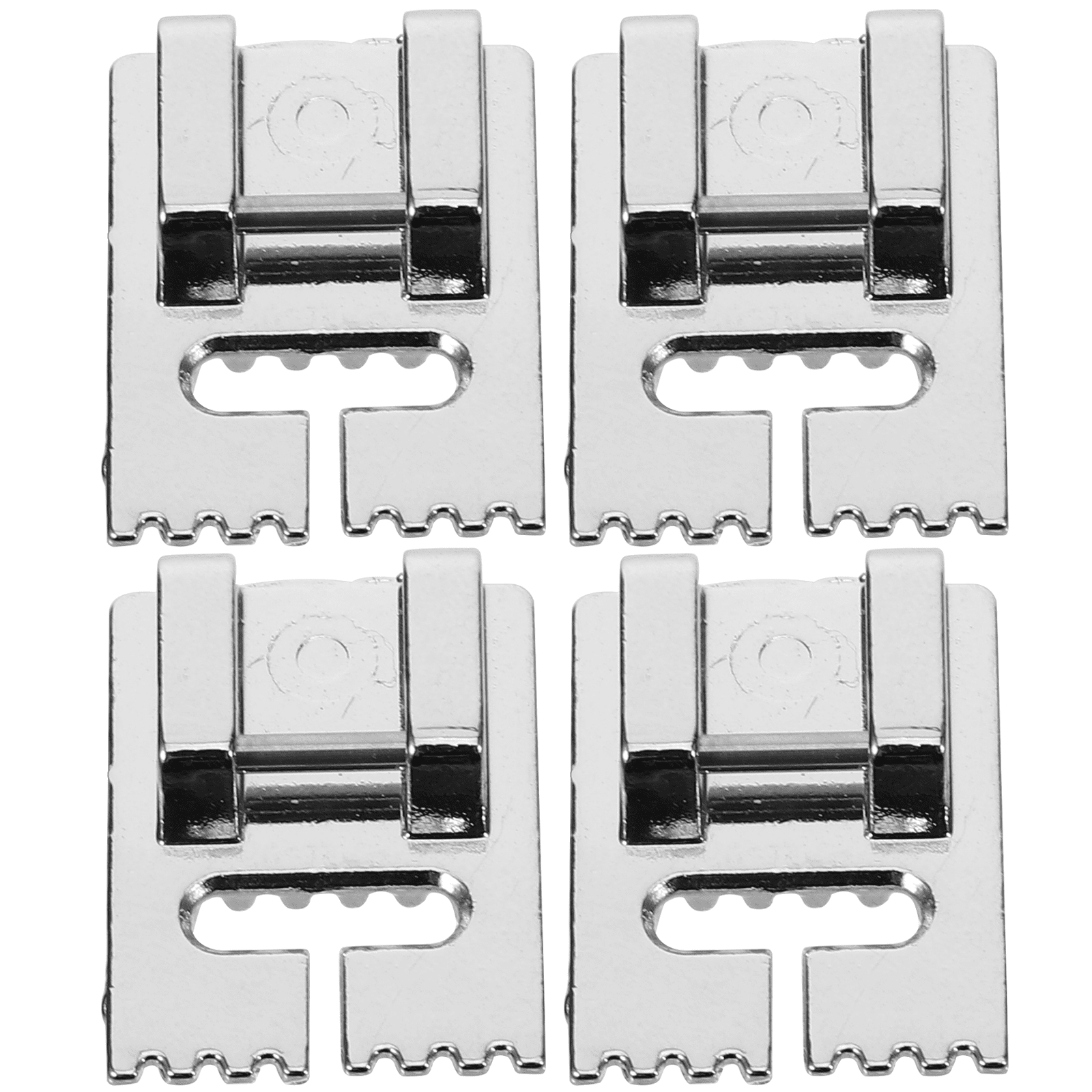 OHOIOLLA 4Pcs Sewing Machine Foot Set Adjustable Steel Sewing Foot ...