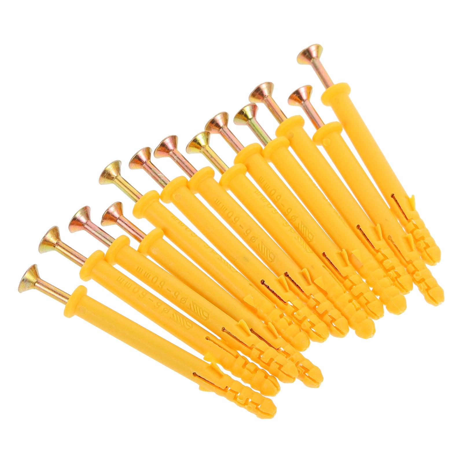 OHOIOLLA 50 Sets Expansion Screw Multi Purpose Anchor Carbon Steel For ...