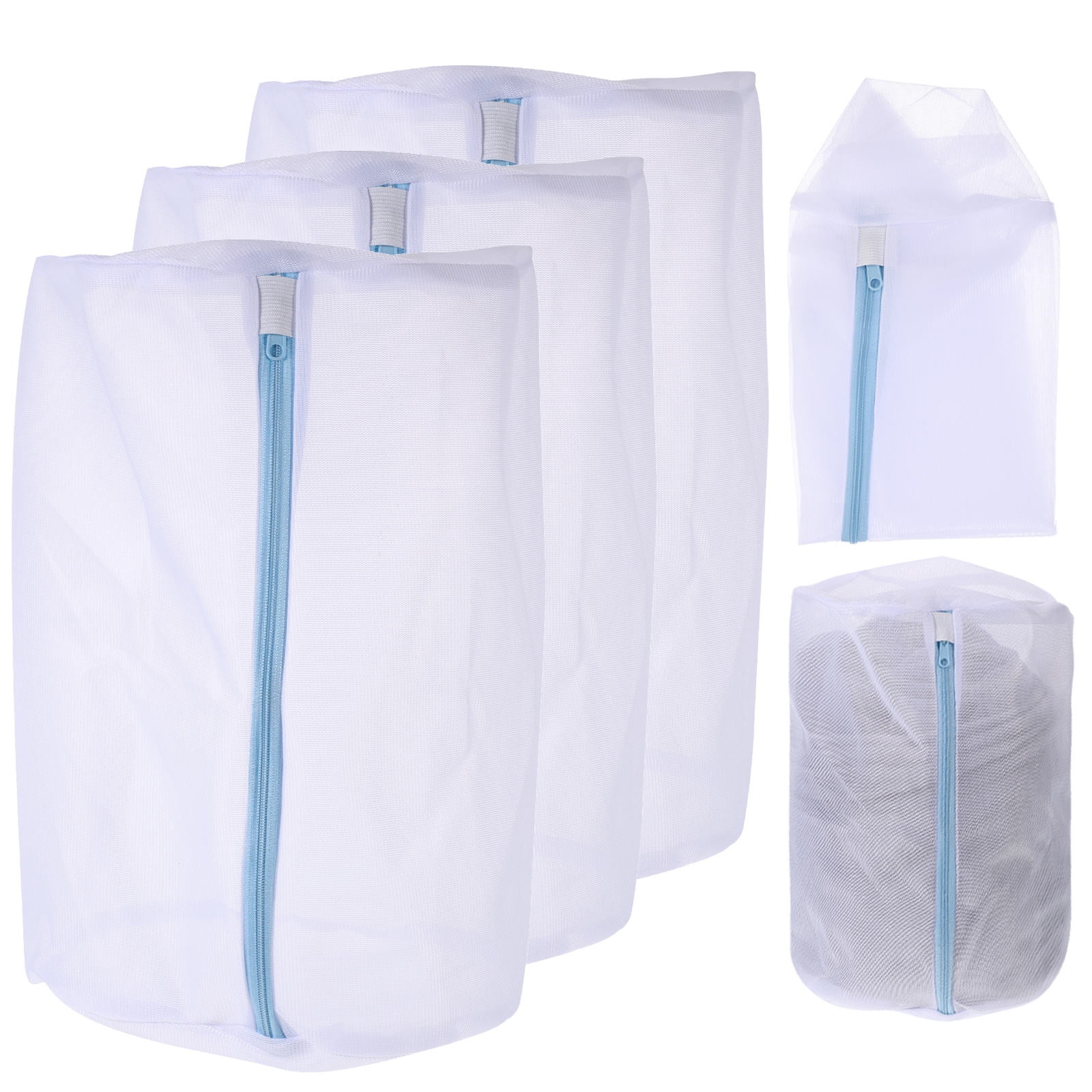 OHOIOLLA 5Pcs Laundry Bag Blue 13X8.7in for Clothes Washing and Travel ...