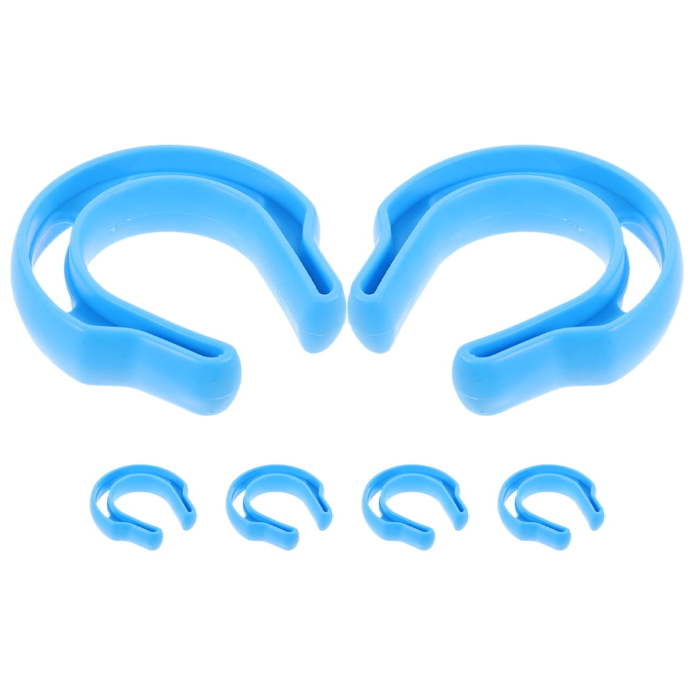 OHOIOLLA 6Pcs Low-density Polyethylene Door Stop for Kids in Blue ...