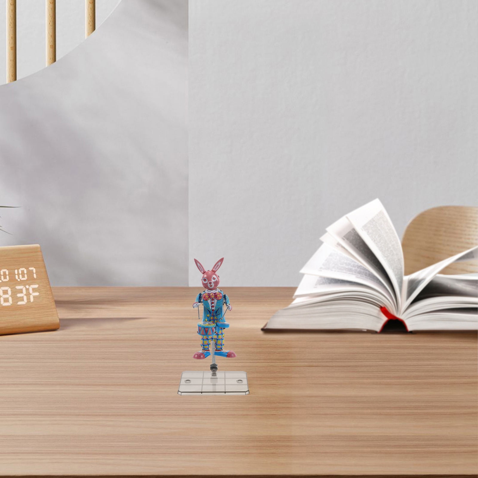 OHOIOLLA 8Pcs Doll Stand Grey Plastic Stable Support For Collectible ...