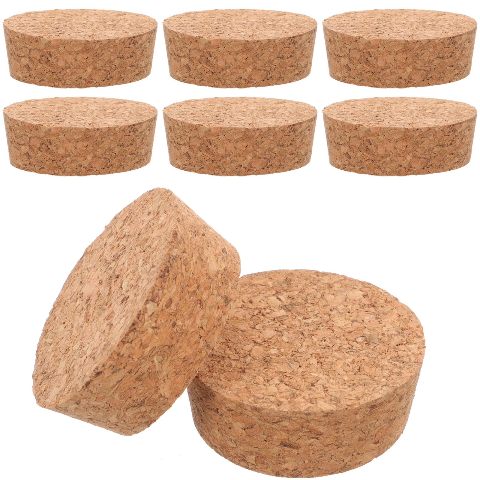 OHOIOLLA Cork Stoppers 20Pcs Wine Bottle Cork Stoppers Beige Tapered ...