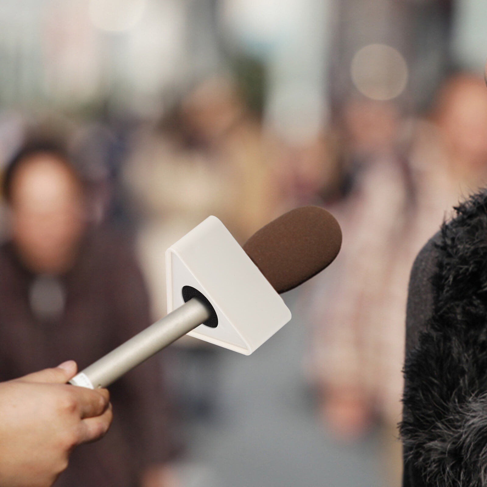 OHOIOLLA Mic Logo Cube Microphone Props Assorted Color 1 Set - Walmart.com