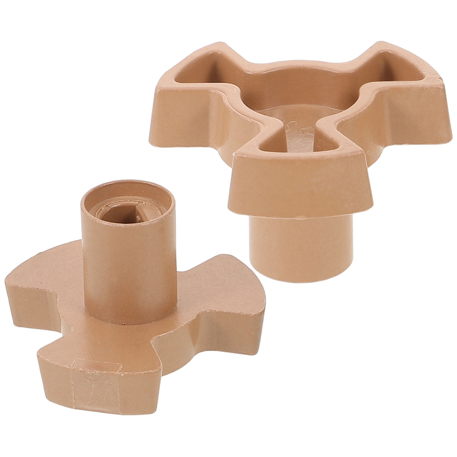 OHOIOLLA Microwave Oven Turntable Part 2Pcs Khaki Plastic Turntable ...