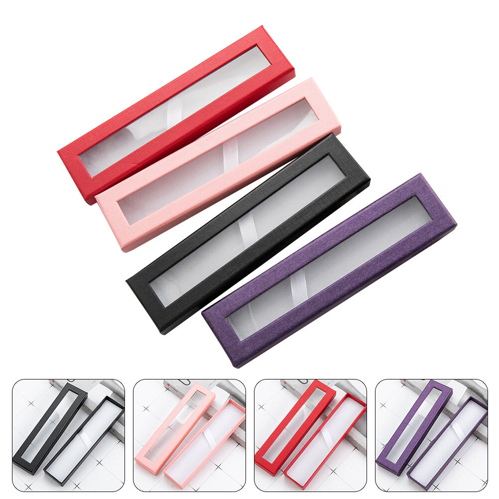 OHOIOLLA Pen Storage Containers 4Set Designed for Dust and Shaking ...