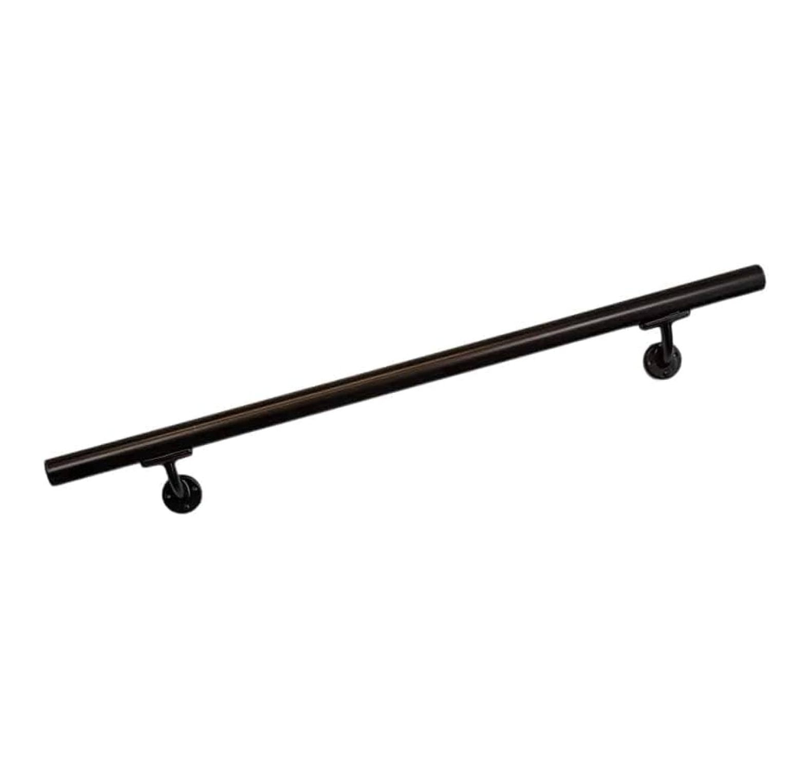 OHR 3' Handrail Section with Mounts - Dark Copper - Stair Hand Rail ...