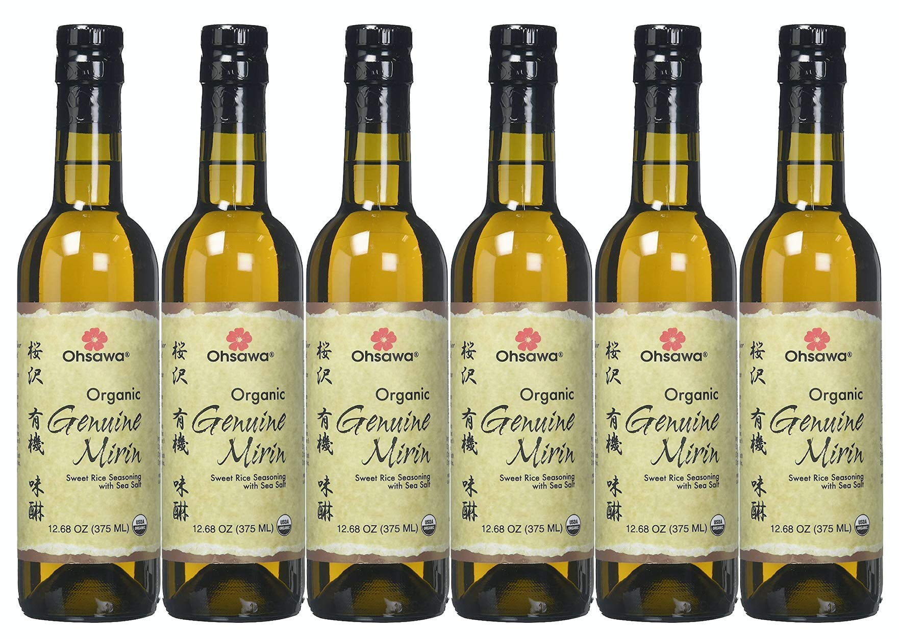 OHSAWA Genuine Mirin Sweet SAF21 Rice Seasoning With Sea Salt Organic ...