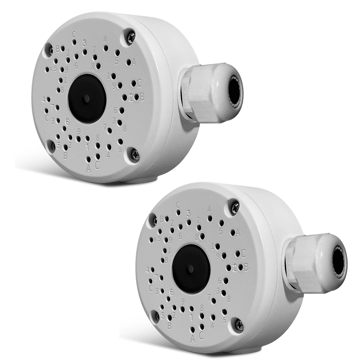 OHWOAI Aluminum Junction Box for Surveillance Camera,Waterproof ...