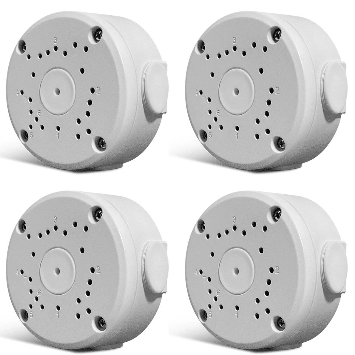 OHWOAI Universal Security Camera Junction Box, Waterproof Aluminum ...