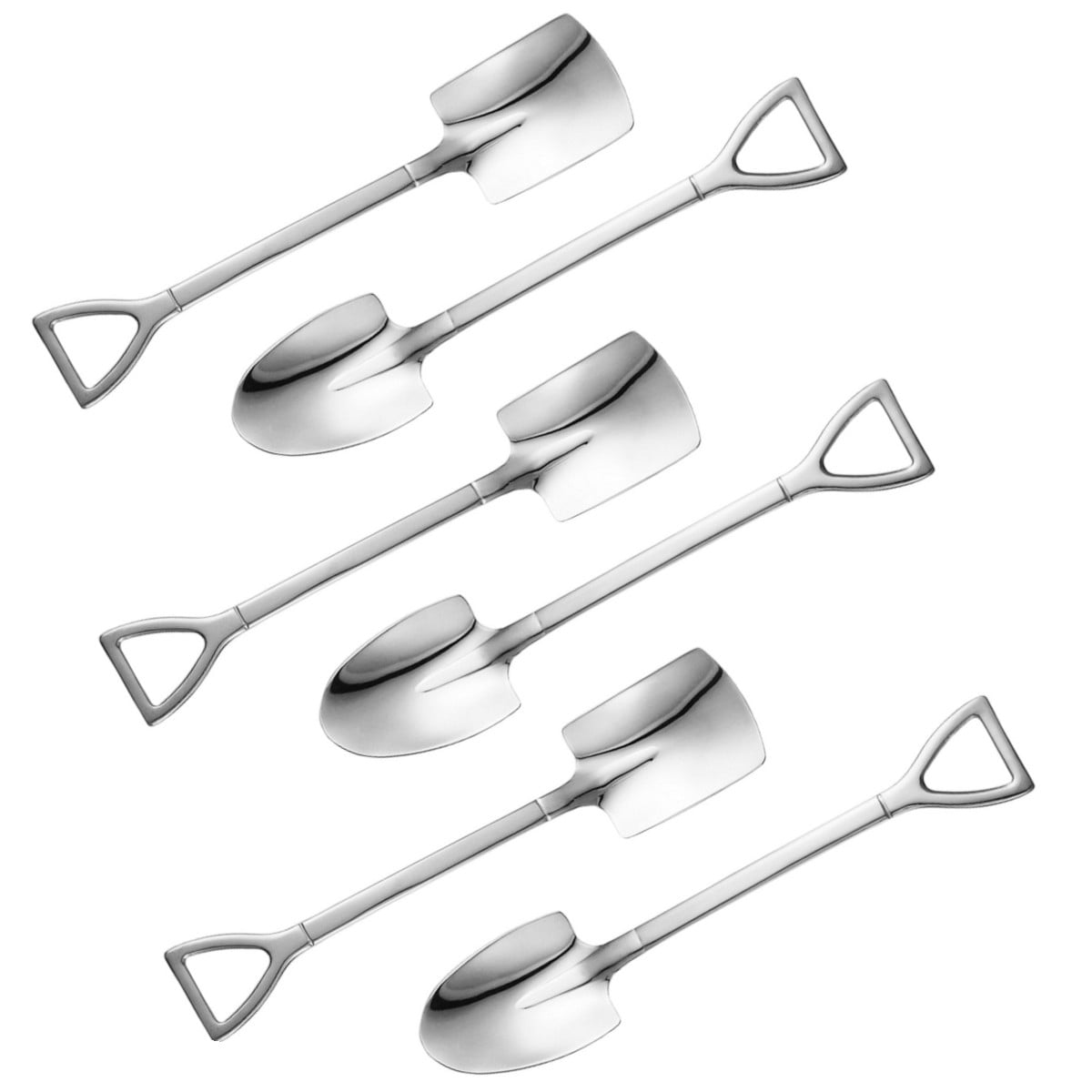 OIDEA Stainless Steel 6" Dessert Spoons Teaspoon Tablespoons Coffee ICE ...