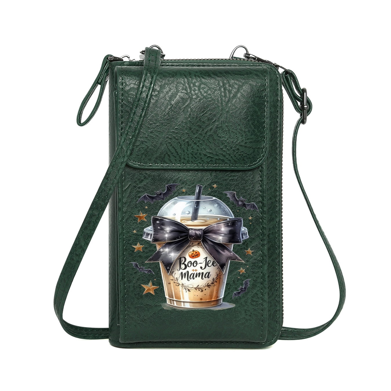 OIDERY Personalized Crossbody Wallets Personalized Leather Cell Phone ...