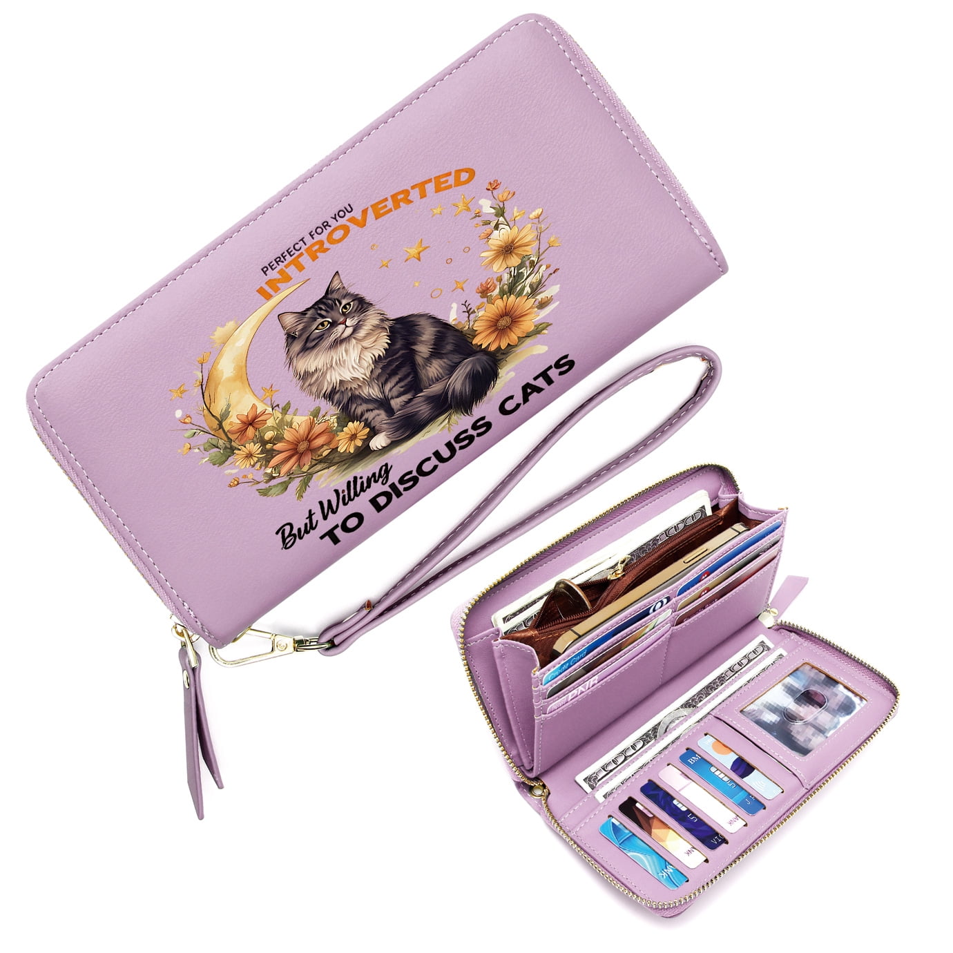 OIDERY Removable Wrist Strap Wallet for Women Wallet with Multiple Card ...