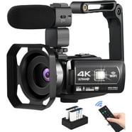 Vivitar Full Size 8K Studio Video Camcorder, 64MB, Ultra HD, Black ...