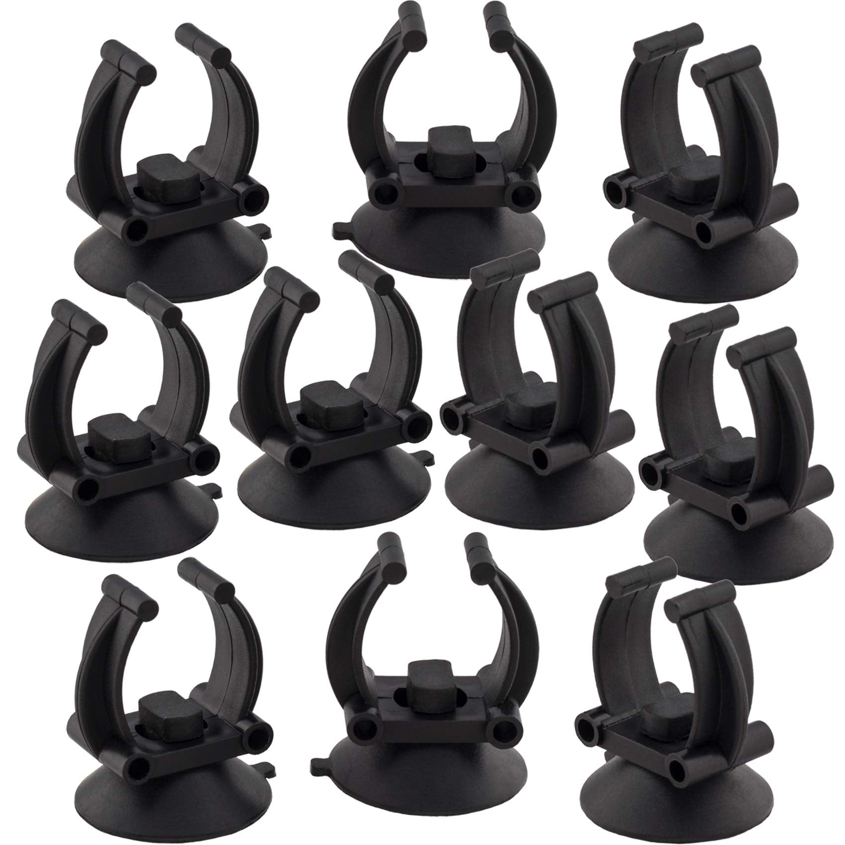 OIIKI 10 PCS Aquarium Heater Suction Cups with Clips, Air Hose Tube ...