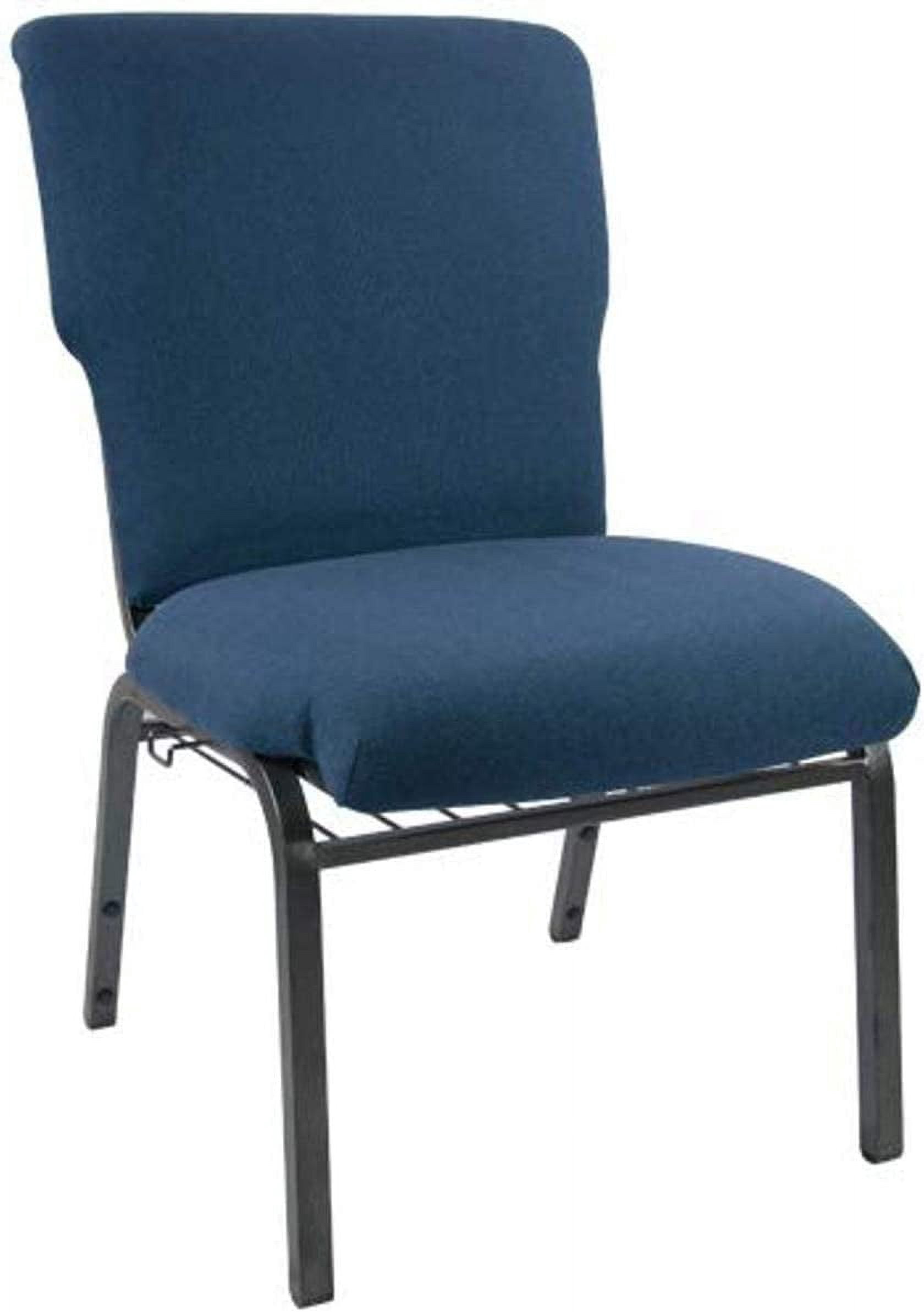 OIKMOINB Advantage Black Marble Discount Church Chair - 21 in. Wide ...