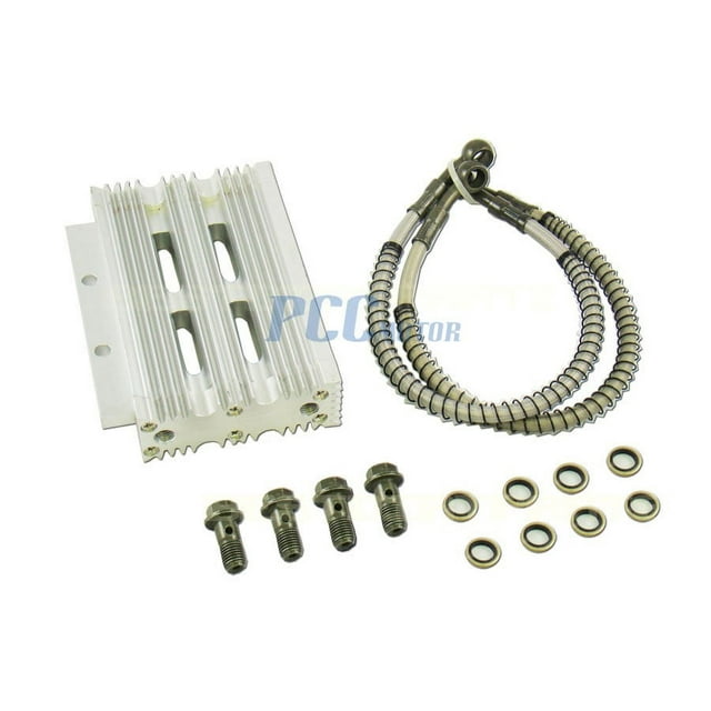 OIL COOLER RADIATOR FOR 140CC ENGINE MOTOR LIFAN PIT DIRT BIKE OC06 ...