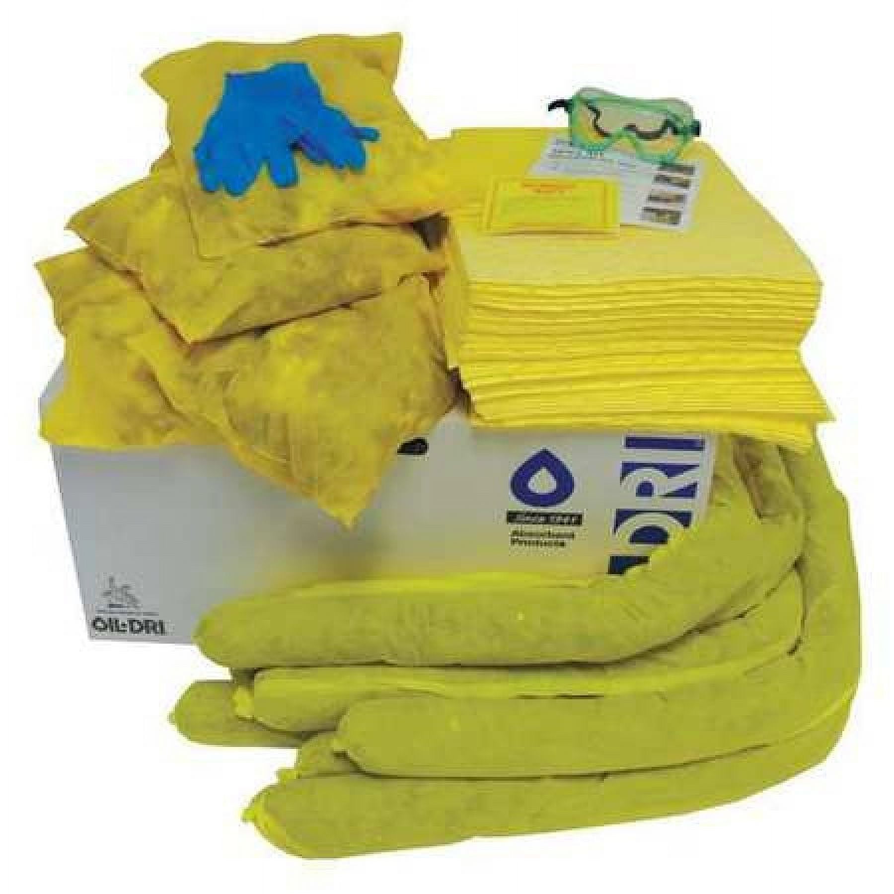 Oil-Dri Spill Kit, Universal, Yellow L90440R - Walmart.com