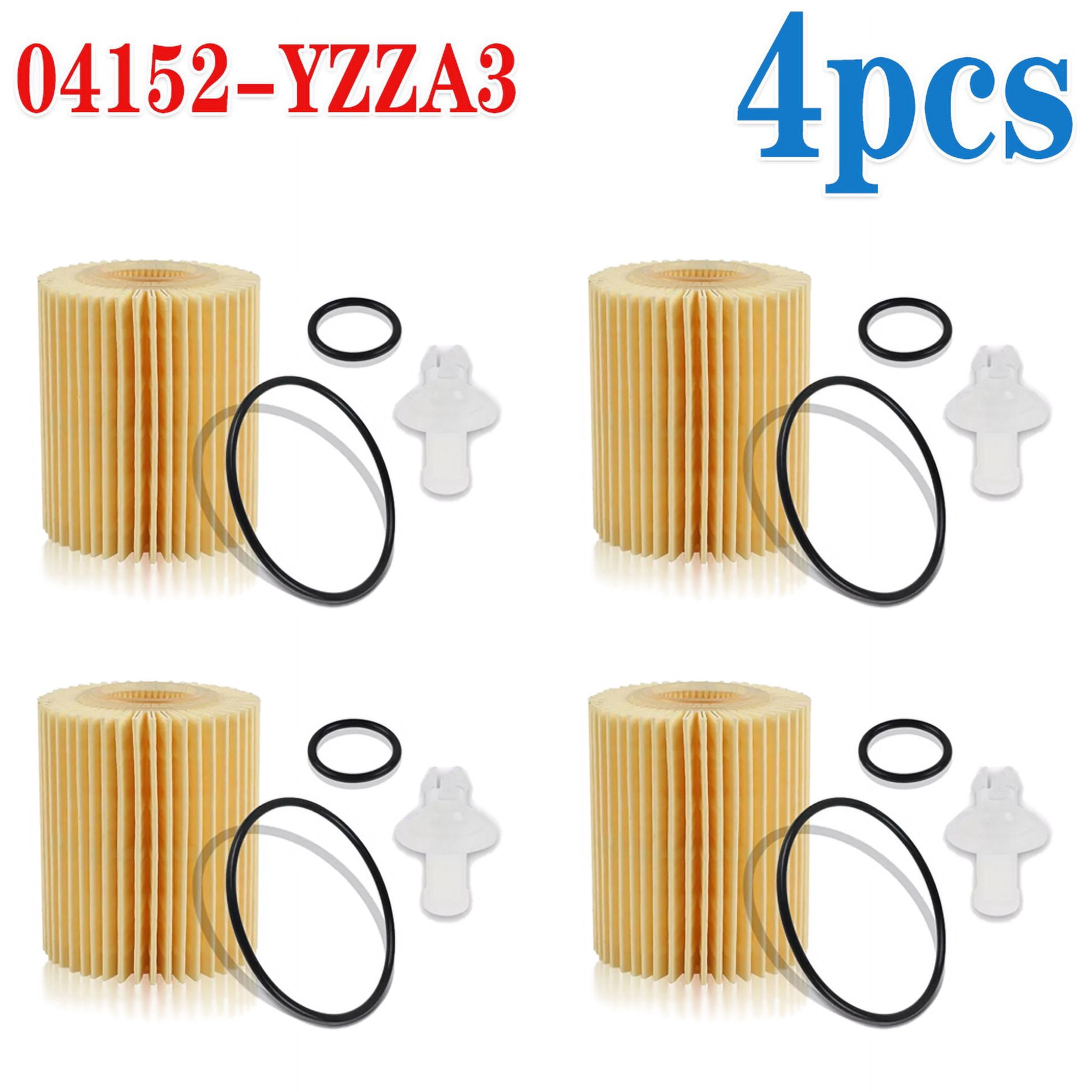OIL FILTER (4 pack) For LEXUS 2006-2017 IS250 IS350 (2WD) 04152-YZZA3 ...
