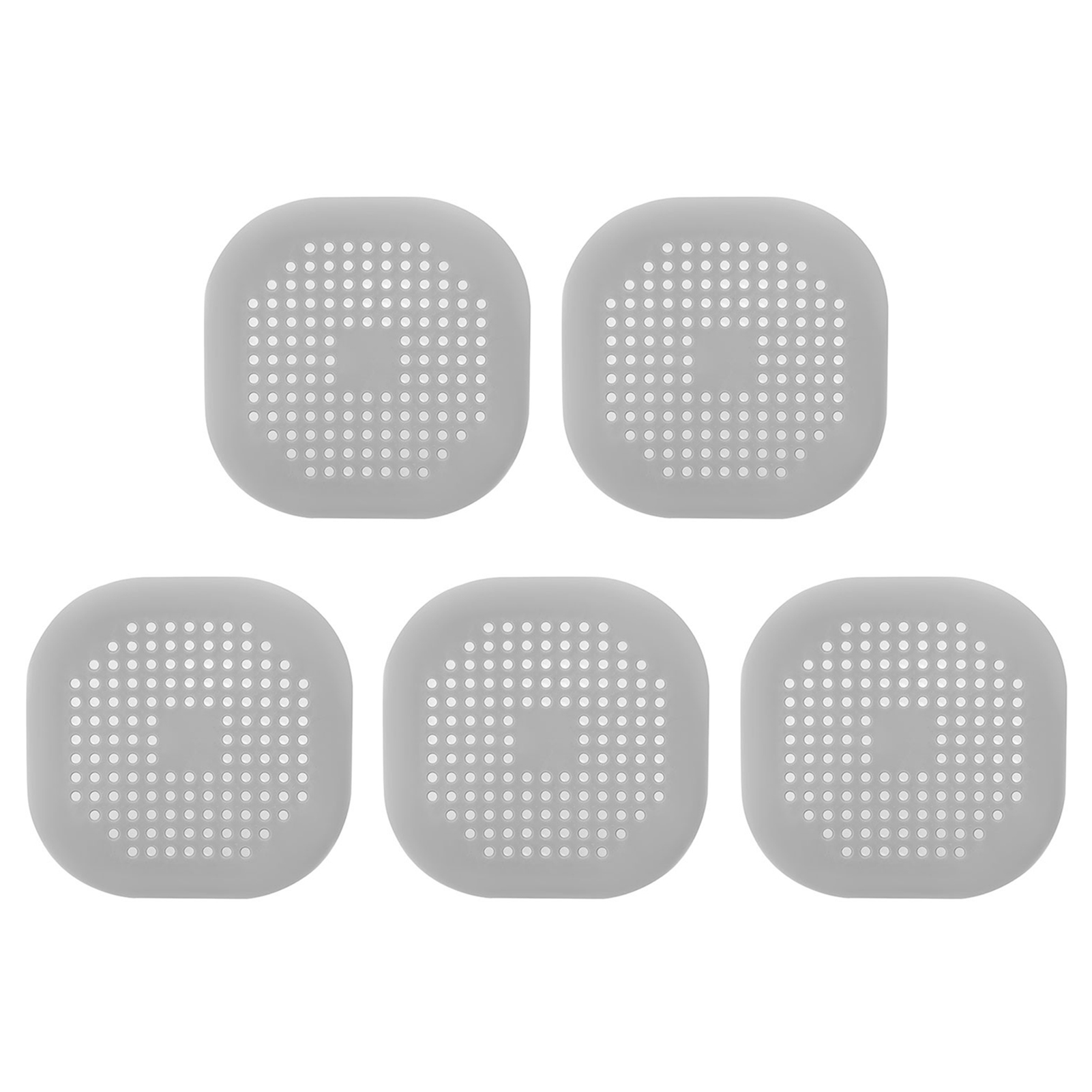 OIUR 3/5/10Pcs Floor Drain Mat Easy Installation Effective Residue ...