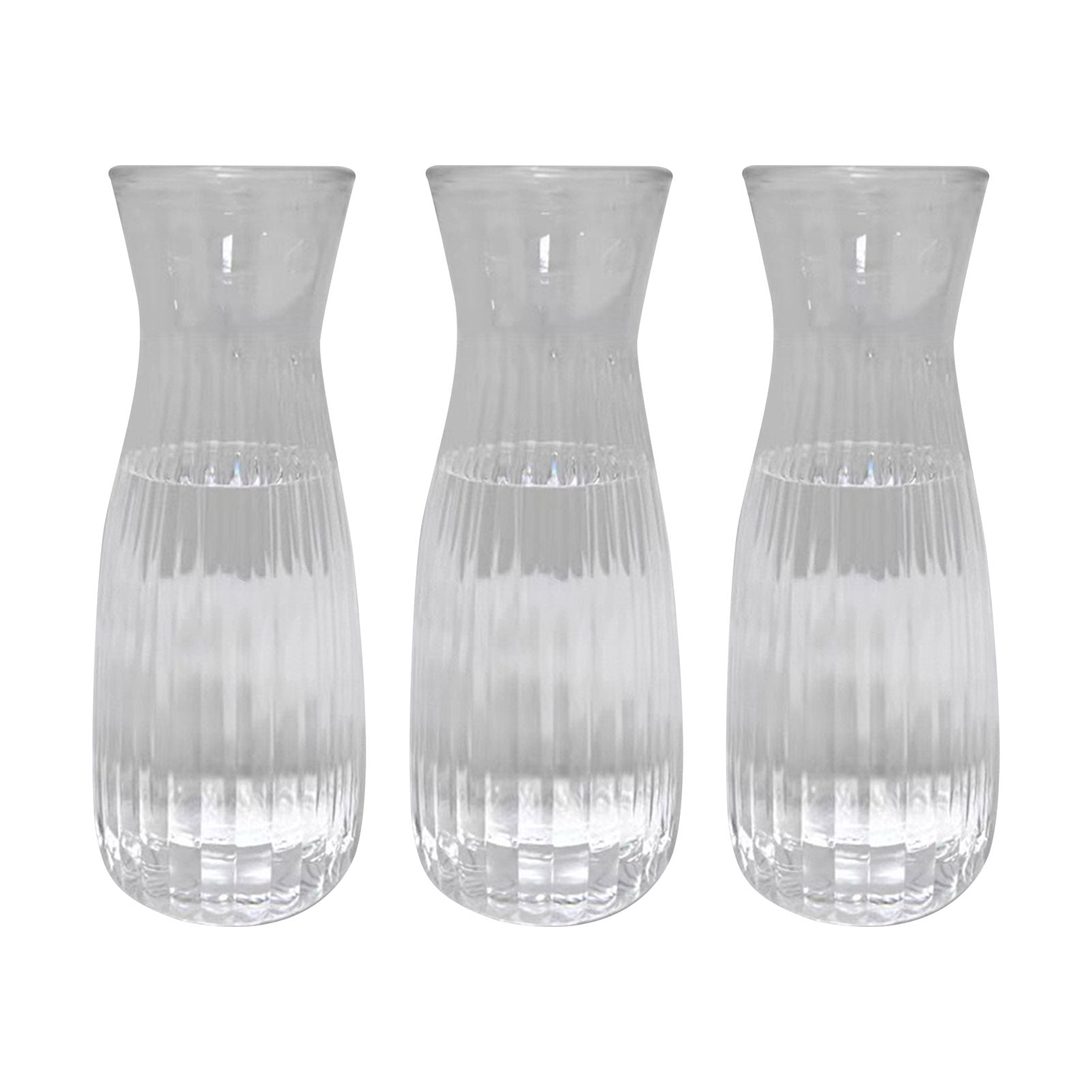 OIUR 3/5/10Pcs Plastic Vase Transparent Color Single Stem Vase ...