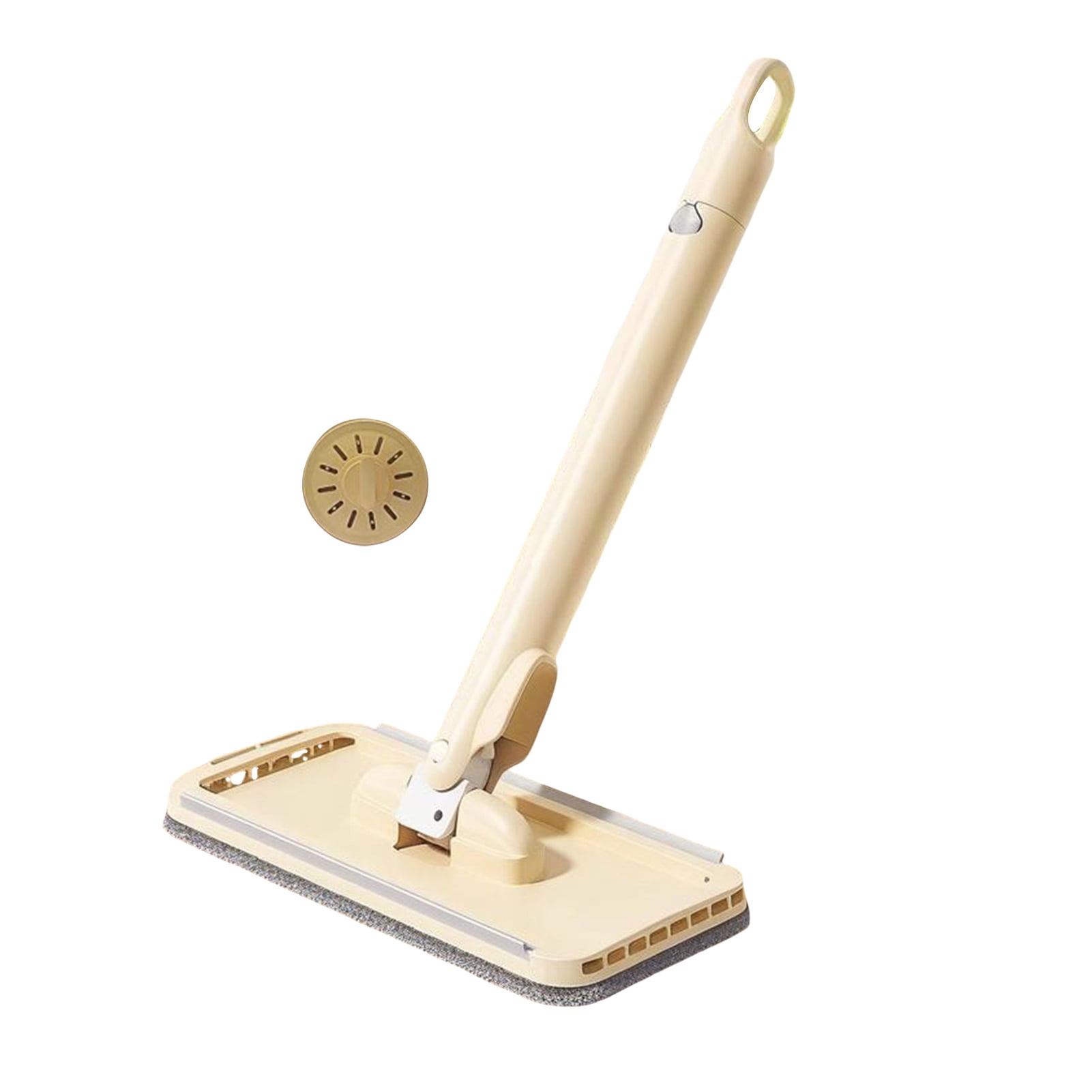 OIUR Desktop Mop with Fabric Clamp Scraper Reusable Material 180 Degree ...