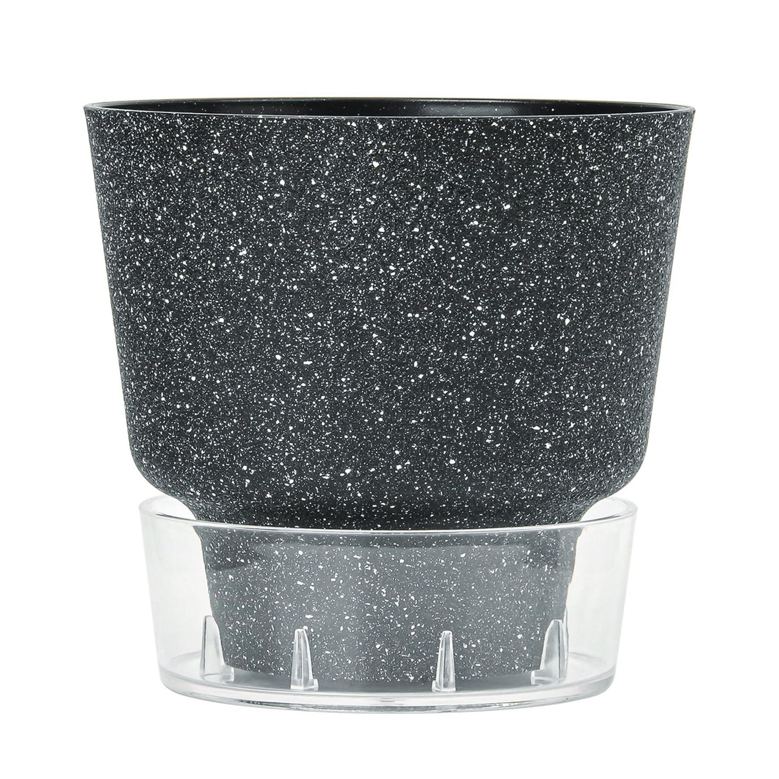 OIUR Self-Watering Flowerpot Plant Pot with Visual Reservoir Drainage ...