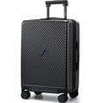 OIWAS 20" Hardside Carry-on Suitcase, ABS+PC Anti-Scratch Shell for ...