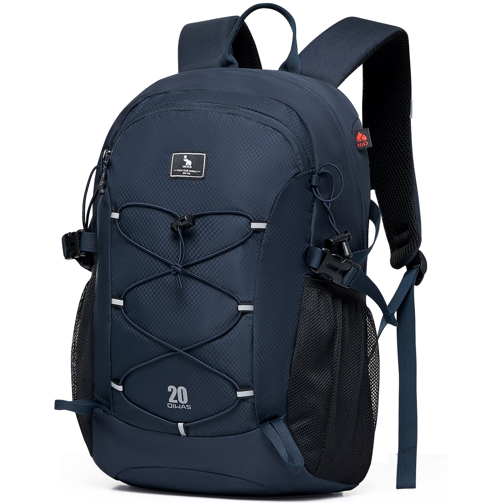 OIWAS 20L Lightweight Small Foldable Hiking Backpack Water-Resistant ...