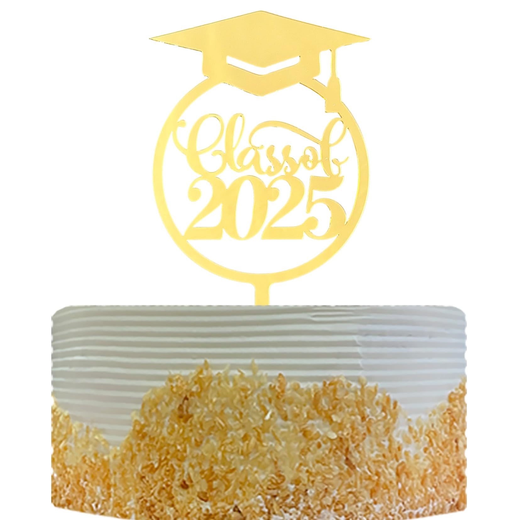 OIXCMNJQ Class of TWE5 2025 Graduation Cake Topper, Congrats Grad ...