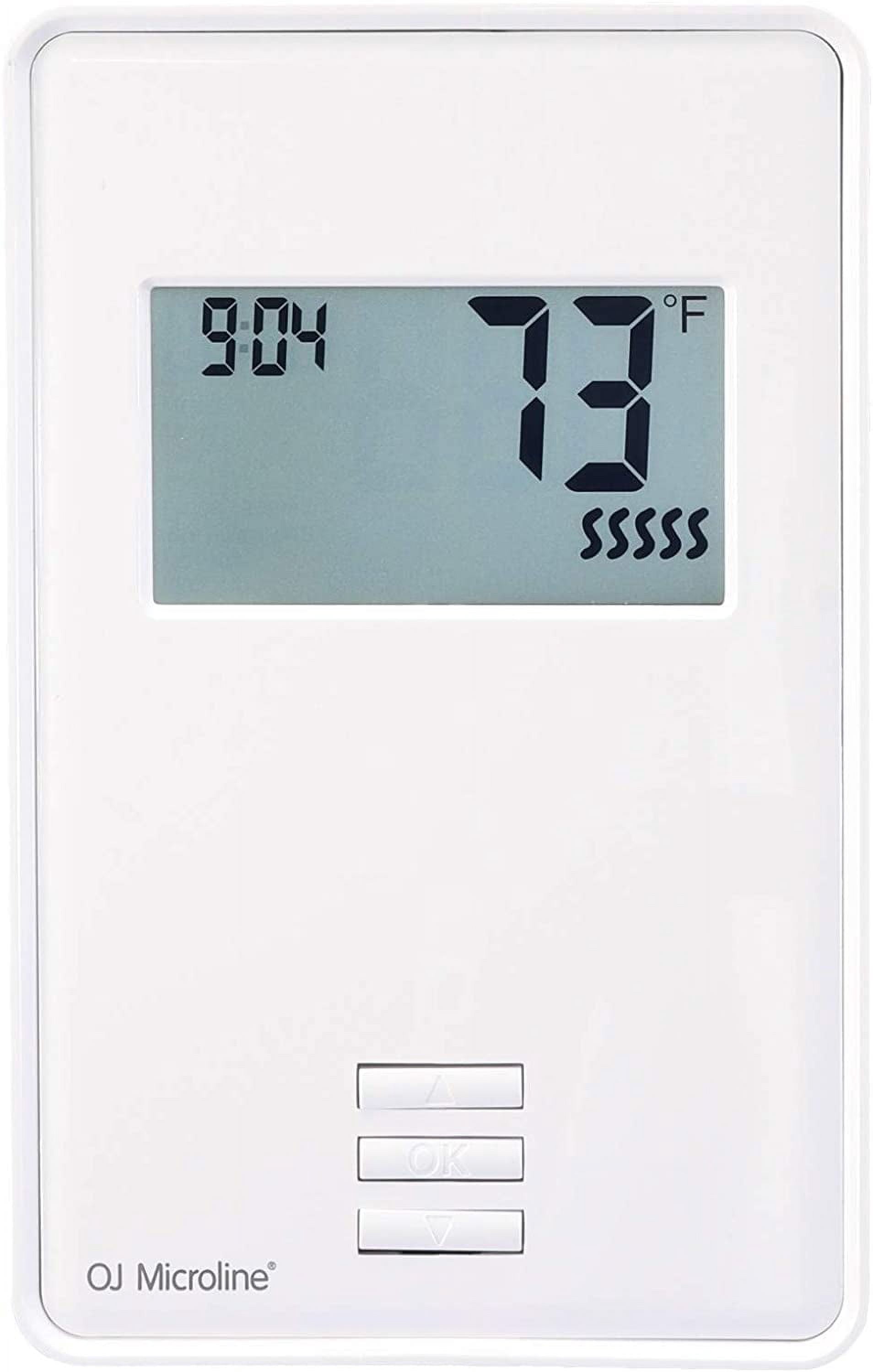 OJ Microline Thermostat with Built-in GFCI #UTN4-4999. Non Programmable ...