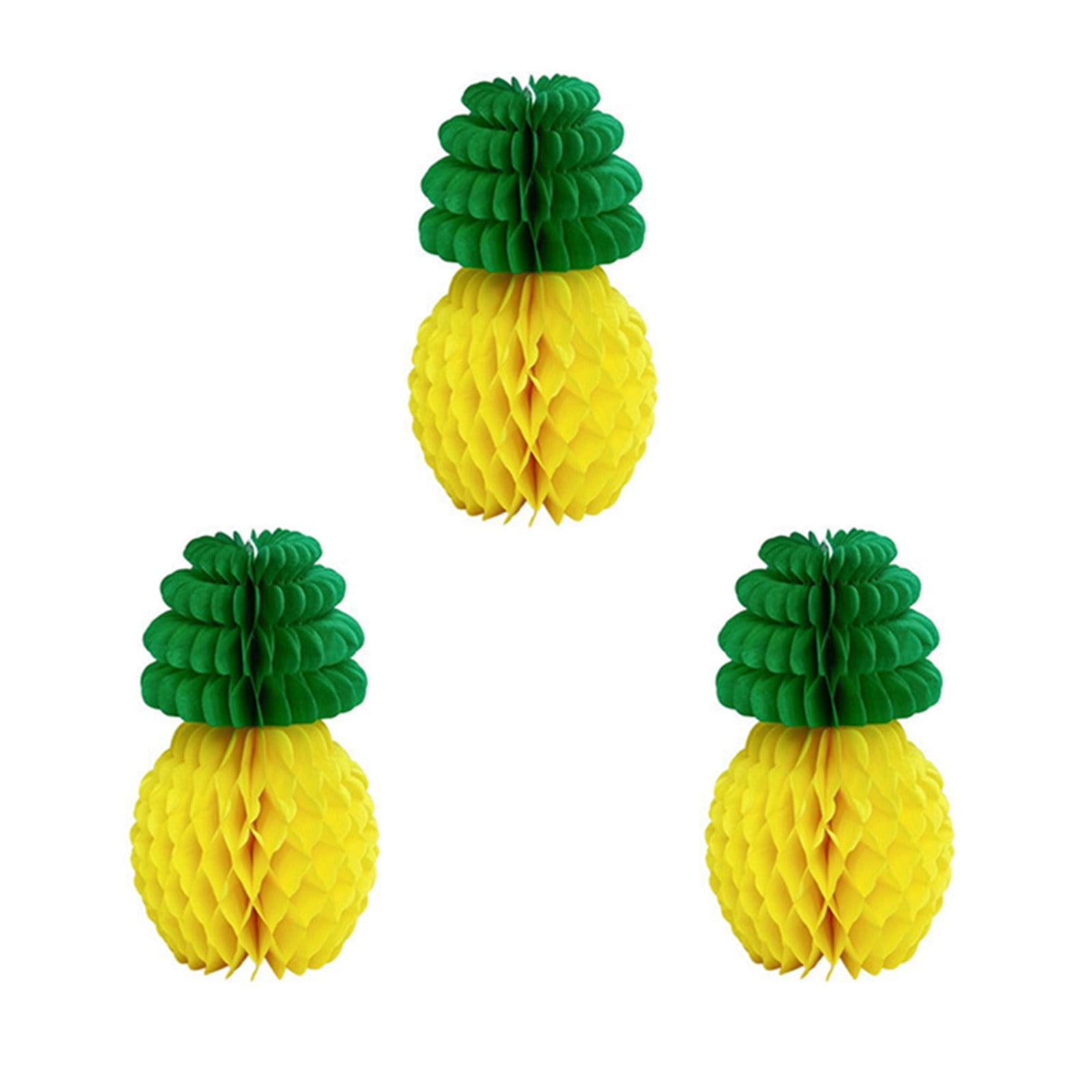 OJGEha clearance Pineapple Decorations Tissue Paper Honeycomb Ball ...