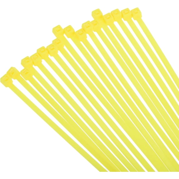 OJGNBML-100PCS Cable Zip Ties 6 Inch, Self-Locking Nylon Wire Ties with ...