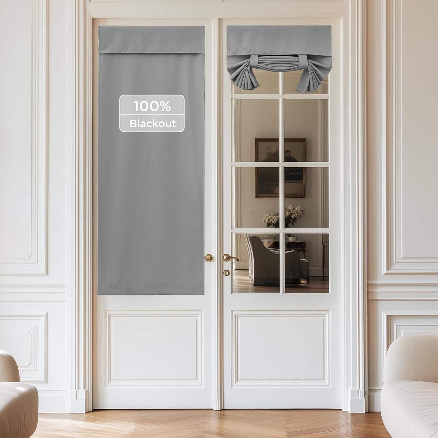 OJGNBML-Door Curtain 64 inches Long for Window, Thermal Insulated ...